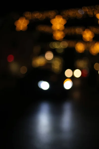 neon bokeh led lights in december christmas mall at south germany near ...