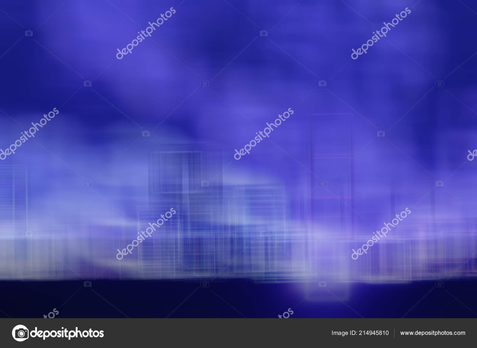Blue Violet Gradient Background Square Bokeh Beautiful Technological ...