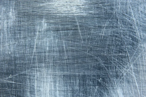 Scratched Blue Metal Texture