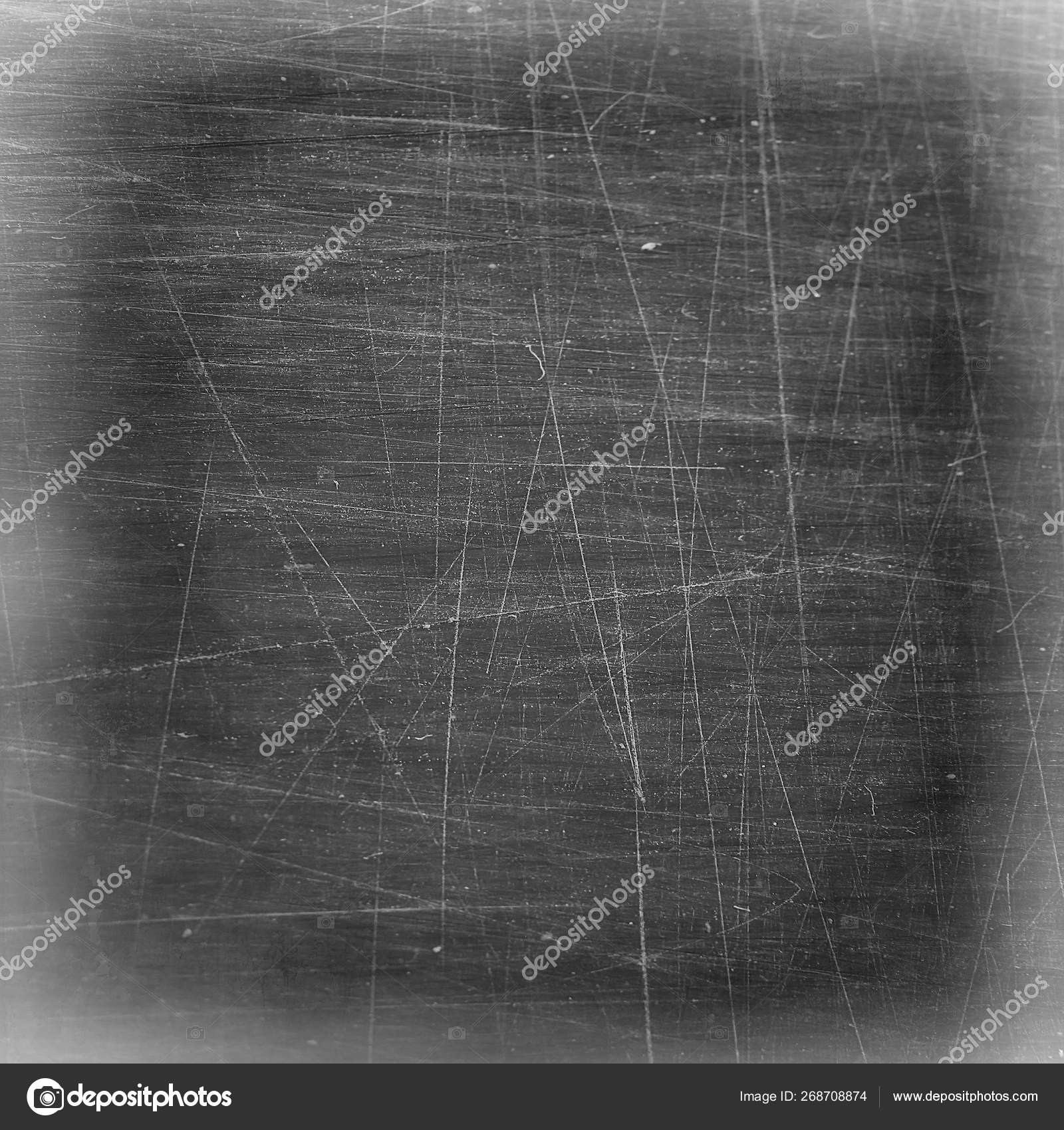 Blank Square Gray Abstract Background Scratch Texture Damaged Wall ...