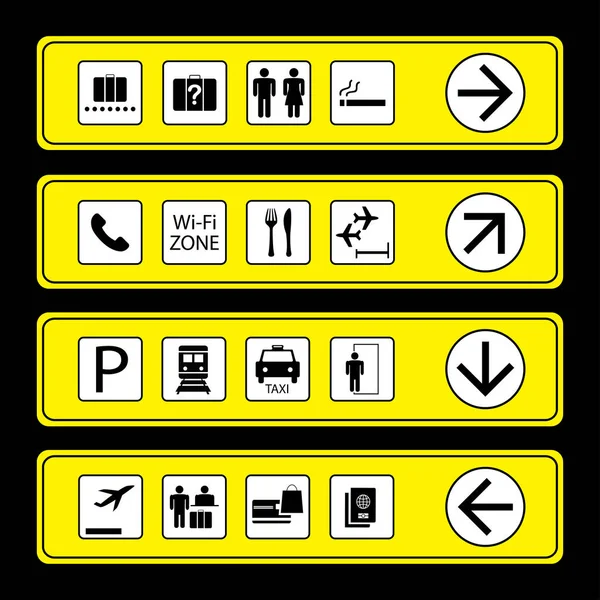 Llegadas salidas Vector Art Stock Images | Depositphotos