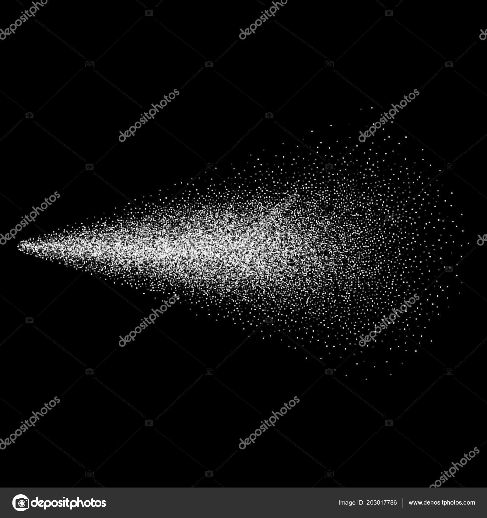 Spray Particle Texture Water Spray Mist Effect Vector Illustration ...