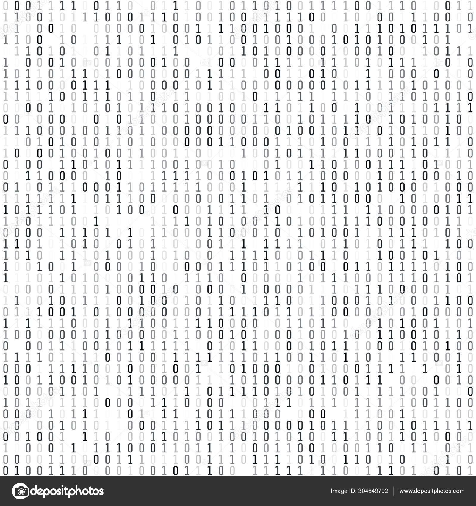 Binary coding - wallpaper. Computer digital information. Encryption and ...