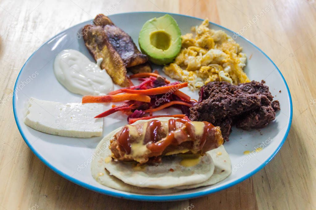 Platón tipico, plato nacional de Honduras 2022