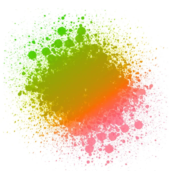 reggae color with watercolor splash background - Stock Image - Everypixel