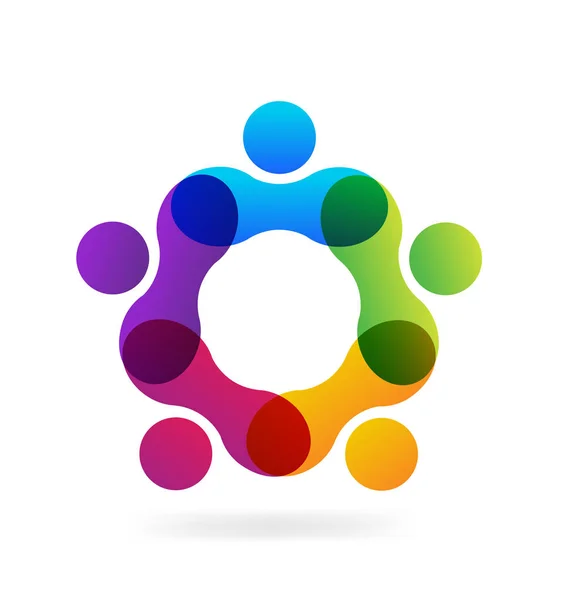 Hands In Circle Logo Circle Hands Logo Image Stock Vector | Adobe