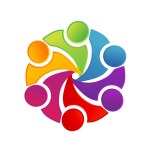 Teamwork union logo vector Stock Vector Image by ©Glopphy #14006320