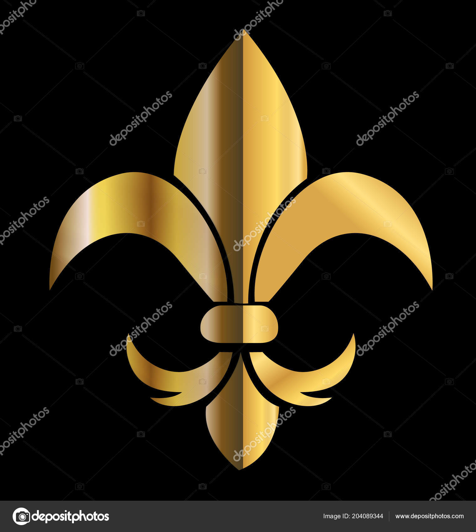 Gold emblem flower vector Stock Vector Image by ©Keviz #204089344