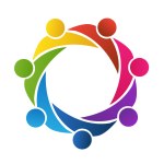 Teamwork union logo vector Stock Vector Image by ©Glopphy #14006320