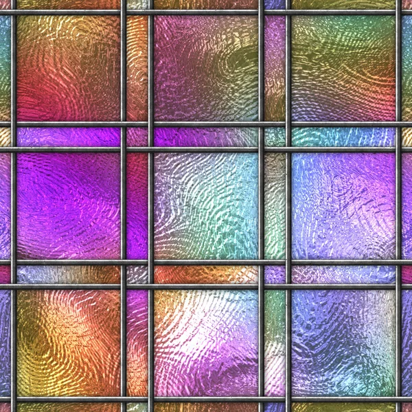 Stained Glass Seamless Texture Colored Glass Rhombus Pattern Window ...
