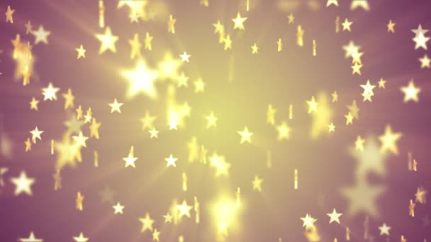 Shiny stars random moving fading animation light background animation ...