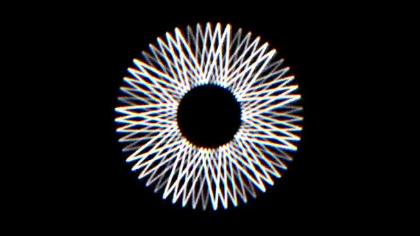 Star shape frame rotating seamless loop for logo animation background ...