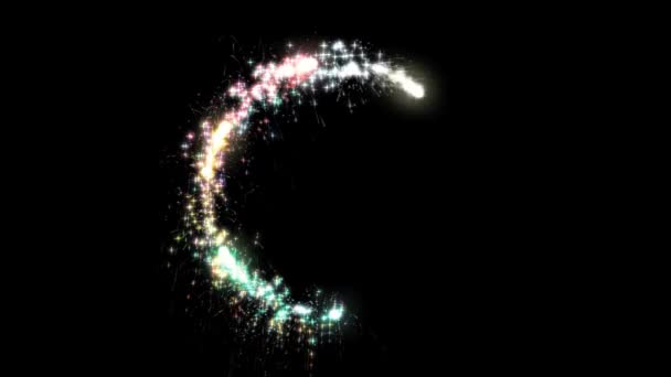 Magic wisp bolts heart rainbow overlay particle loopable motion ...