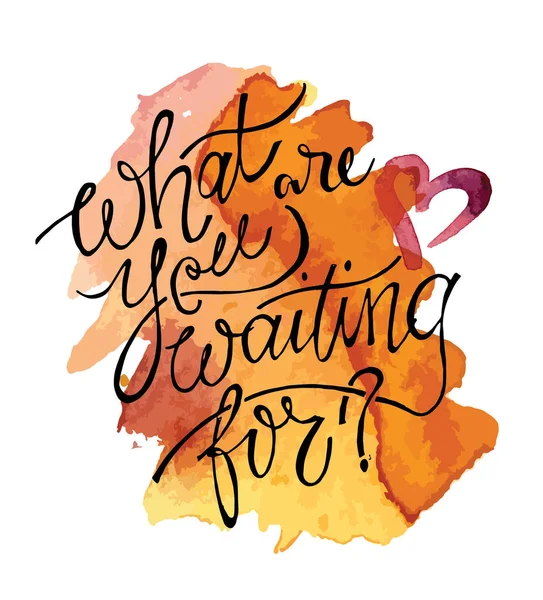 Wait for you Vector Art Stock Images | Depositphotos