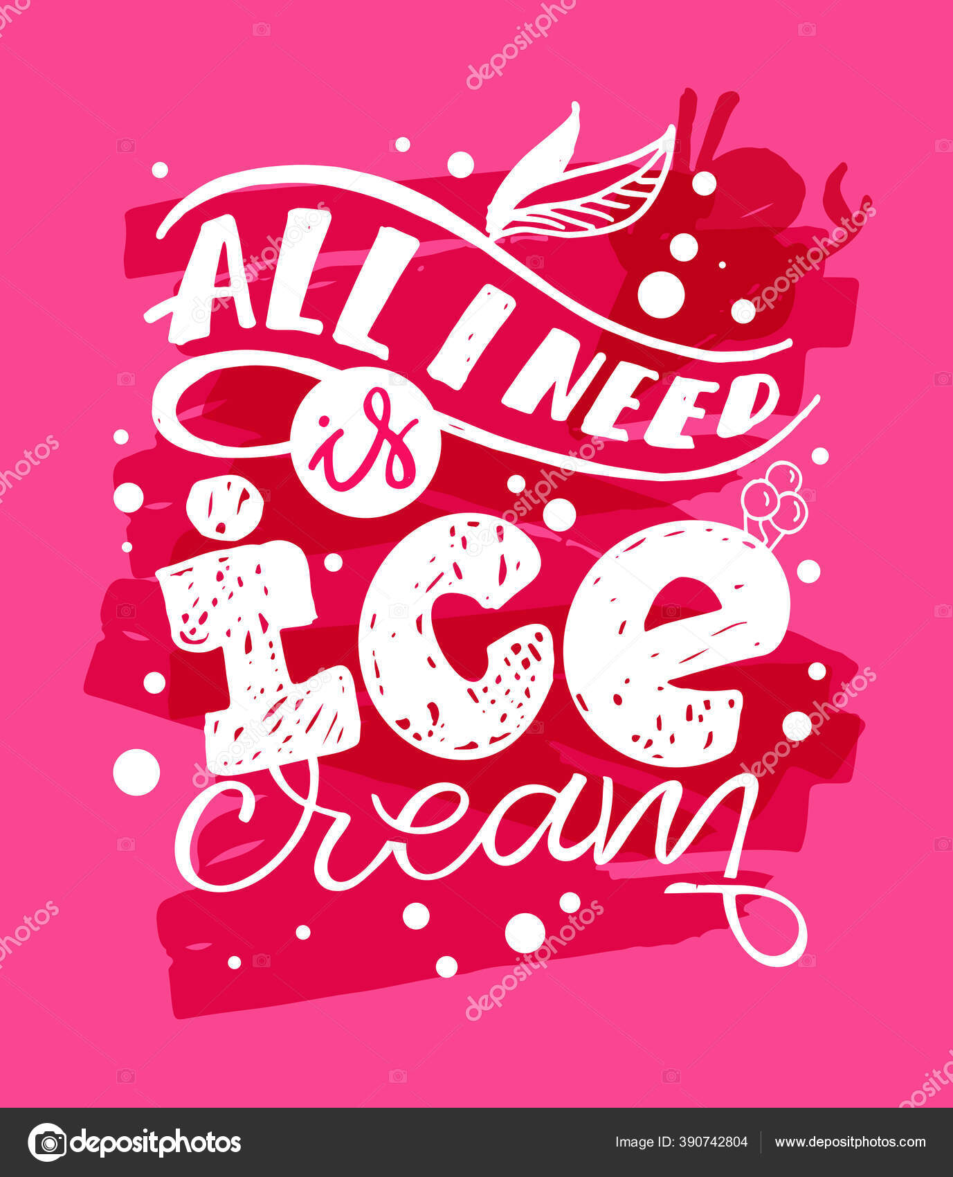 Cute Hand Drawn Doodle Lettering Postcard Silhouette Art Lettering ...