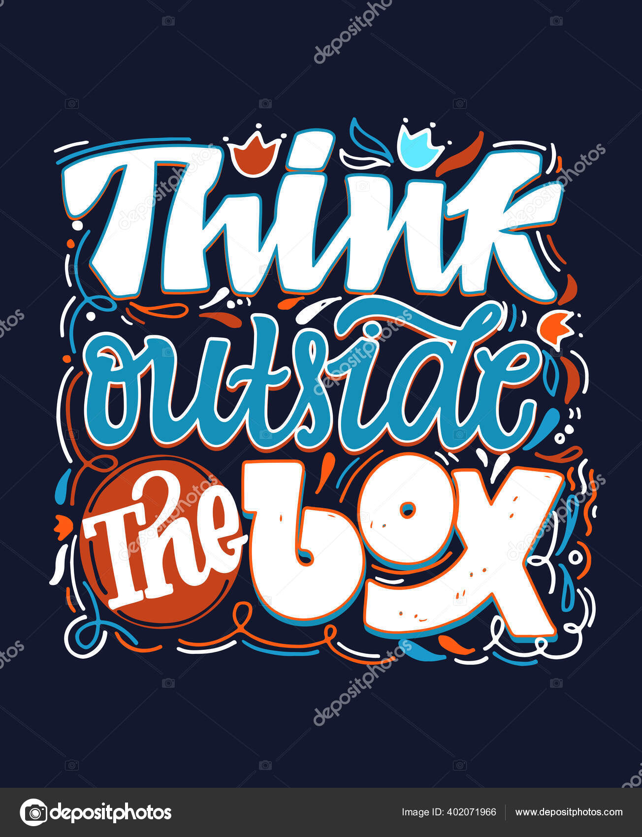 Inspiration Cute Hand Drawn Doodle Lettering Quote Lettering Art Poster ...