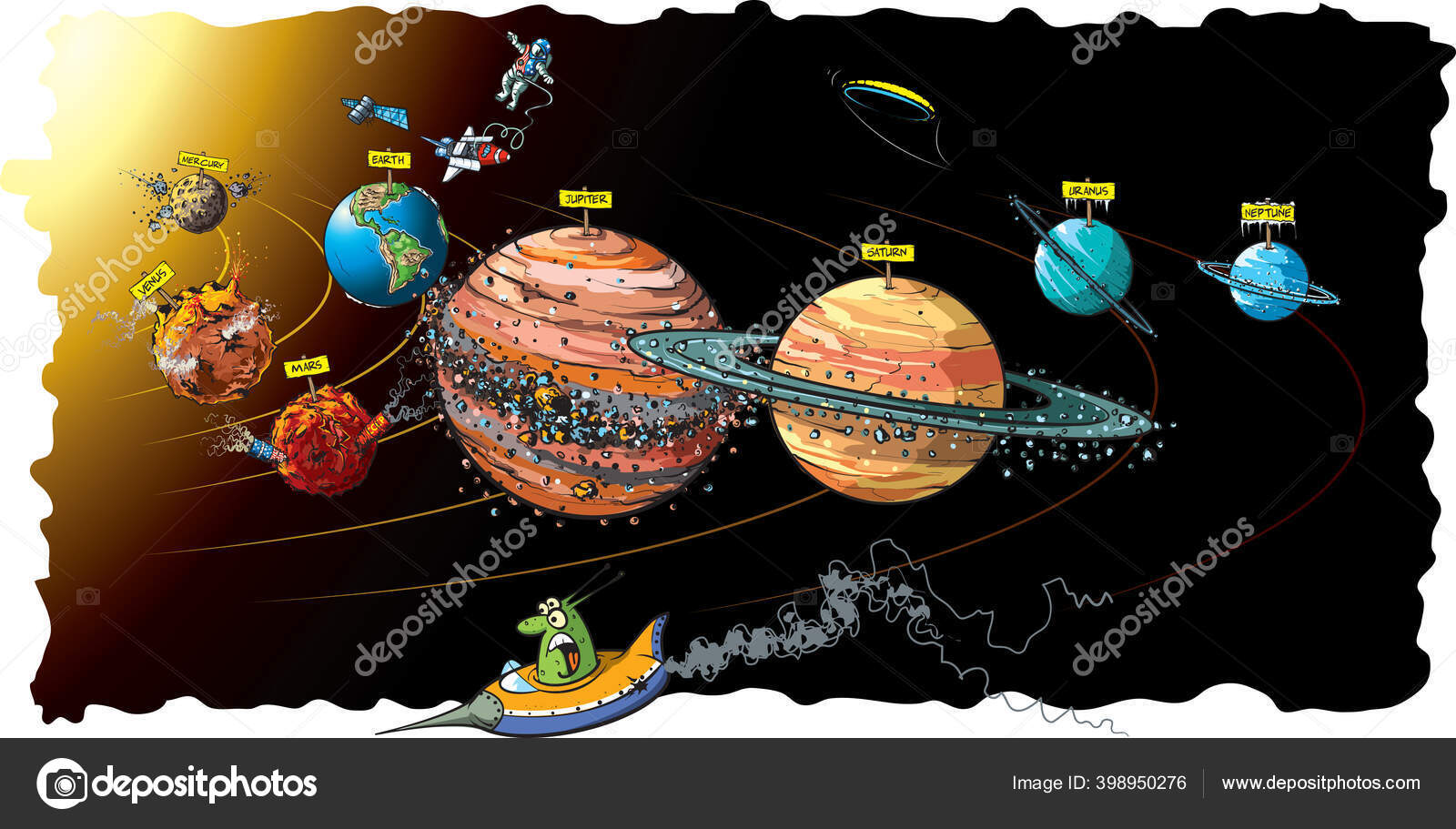 Funny Solar System