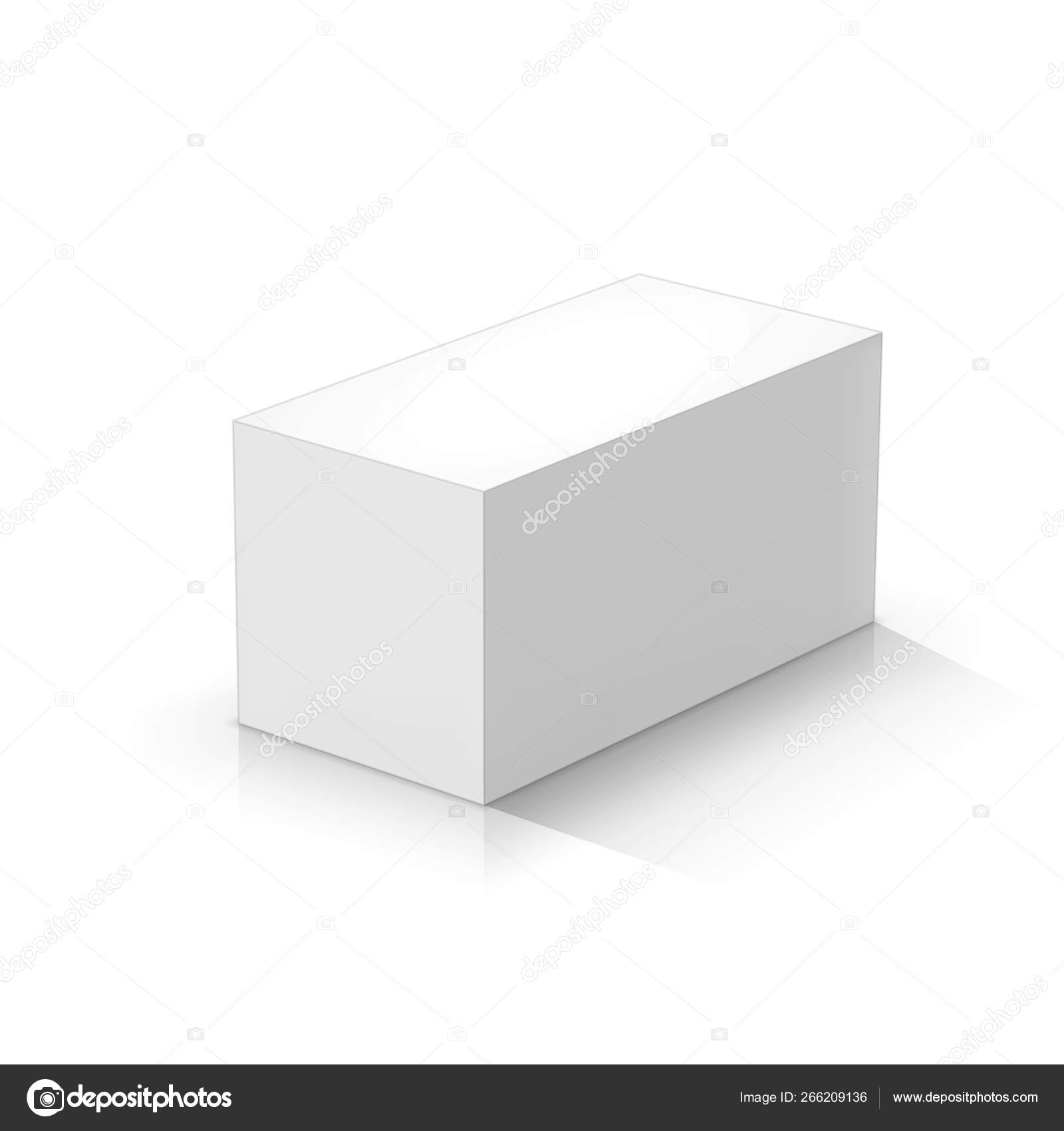 White rectangular prism Stock Vector Image by ©Farber #266209136