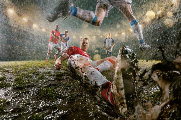 Soccer mud Stock Photos, Royalty Free Soccer mud Images | Depositphotos