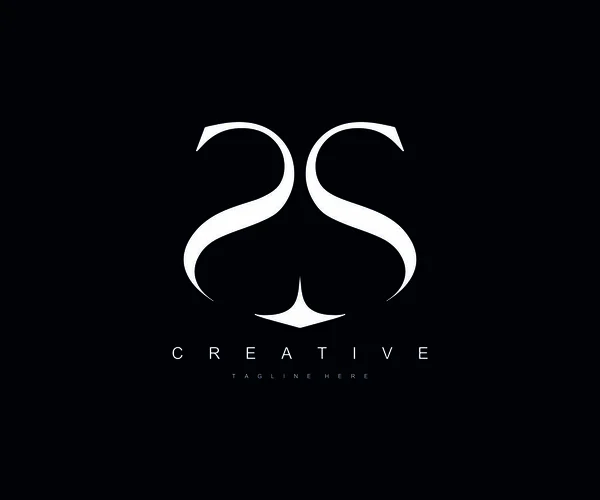 Ss logo imágenes de stock de arte vectorial | Depositphotos