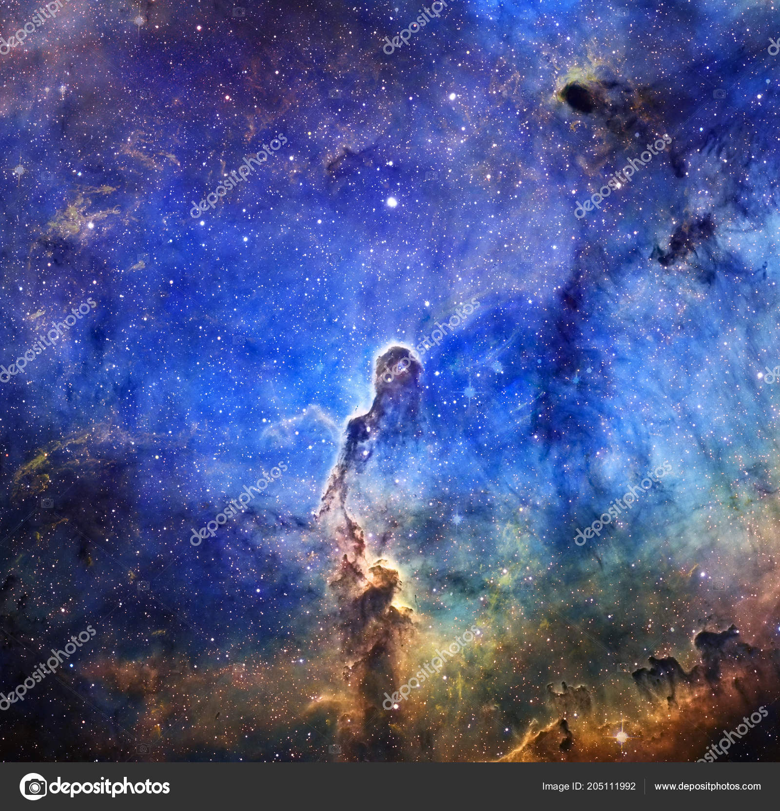 Awesome Nebula In Deep Space Elements Of This Image