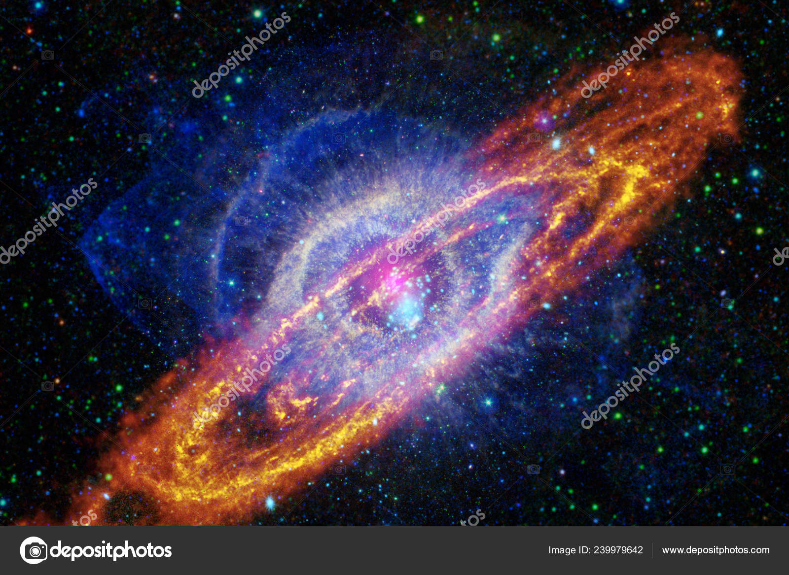 Nebula And Stars Beautiful