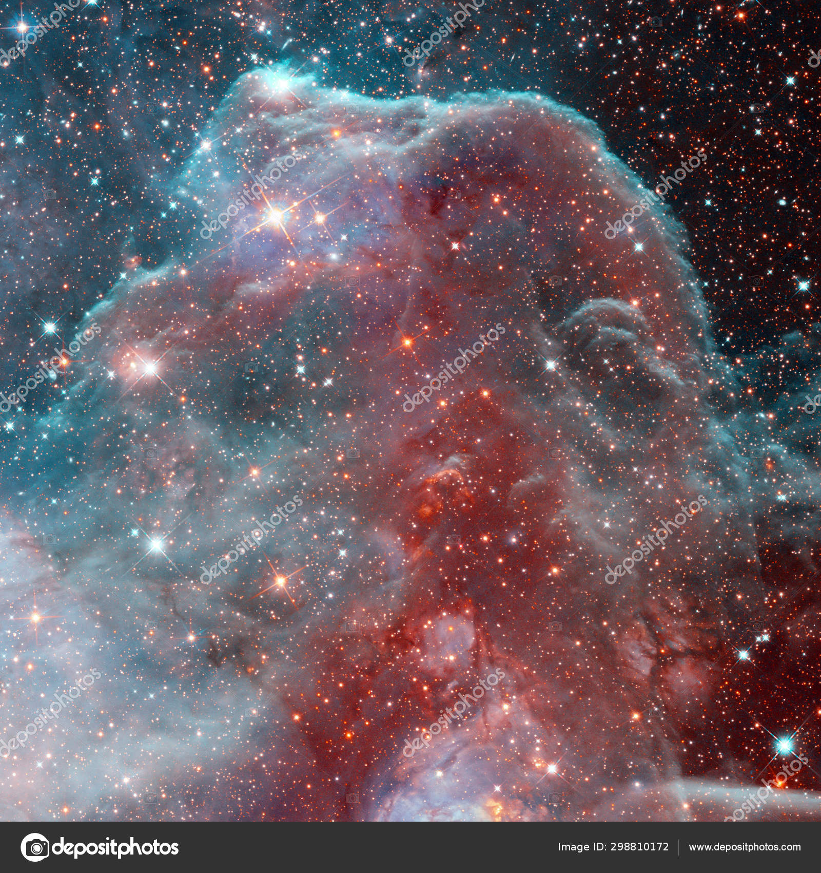 Nebula in outer space. Elements of this image furnished by NASA — Stock ...