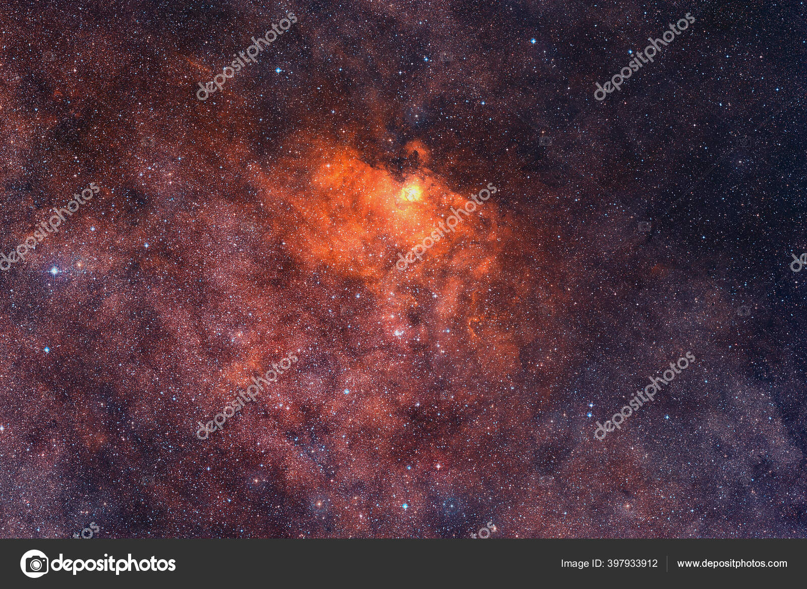 Cluster of stars. Nebula. Elements of this image furnished by NASA ...