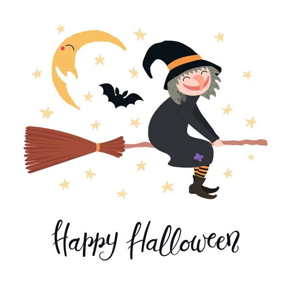 Halloween party, hand drawn modern cards set ⬇ Vector Image by © marish ...