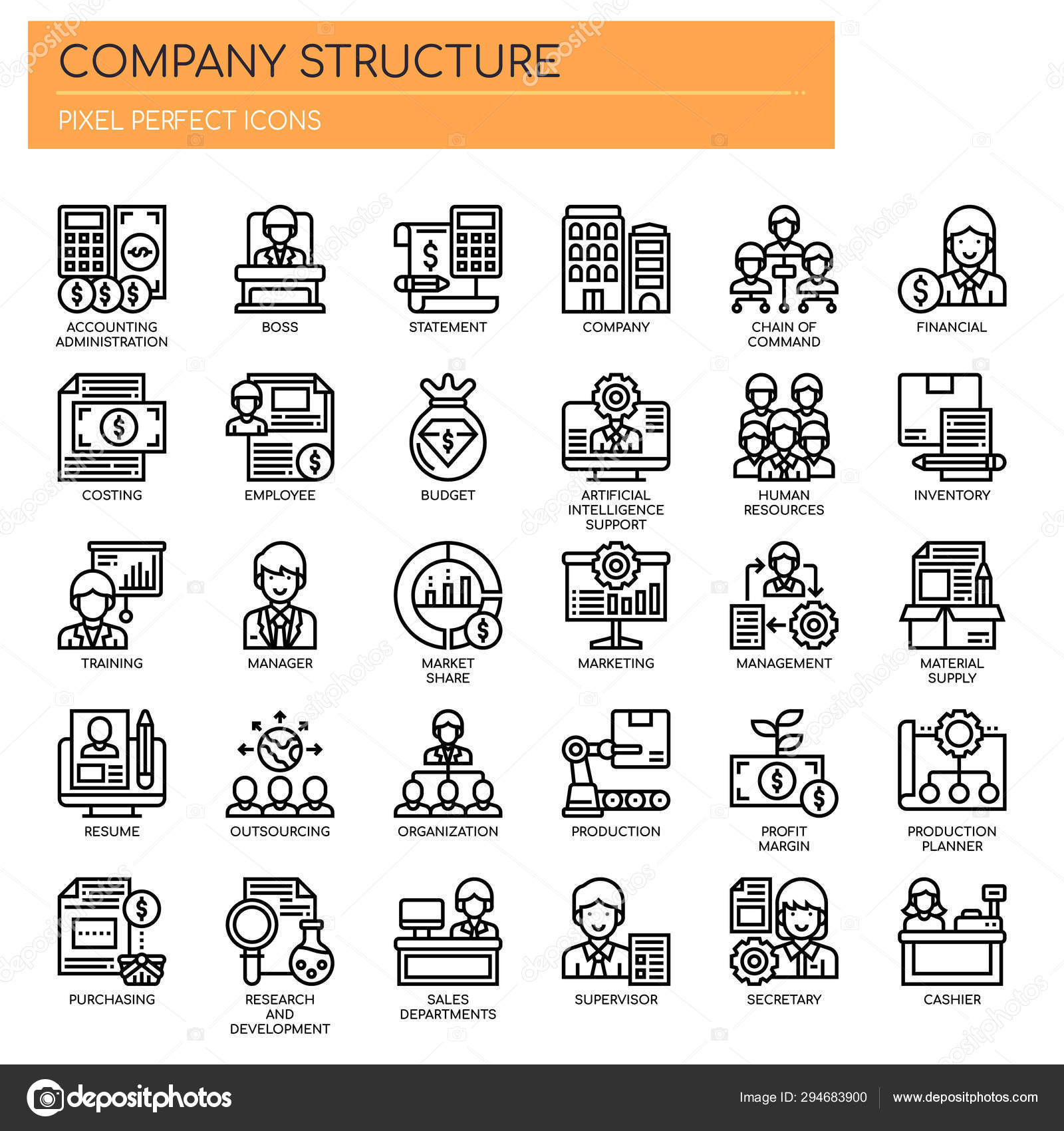 Chain Of Command Clipart
