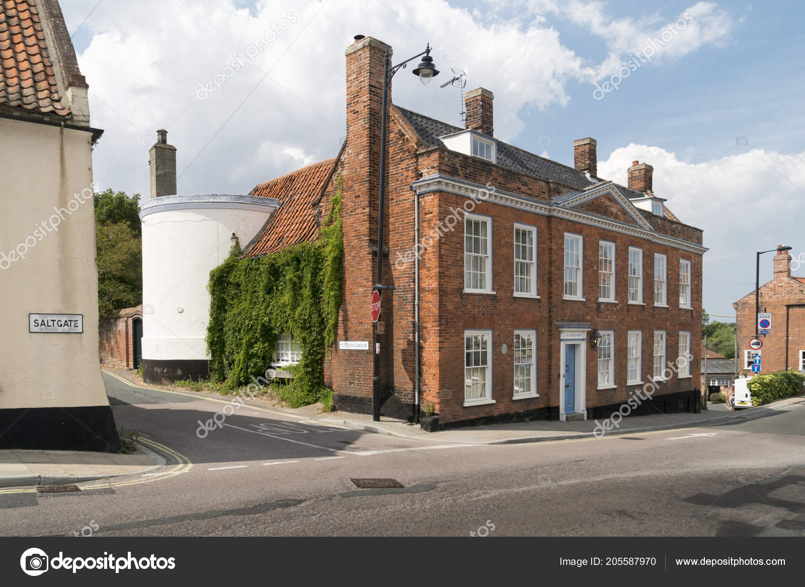 Beccles Suffolk July 2018 Saint Peters House West Side Old – Stock ...