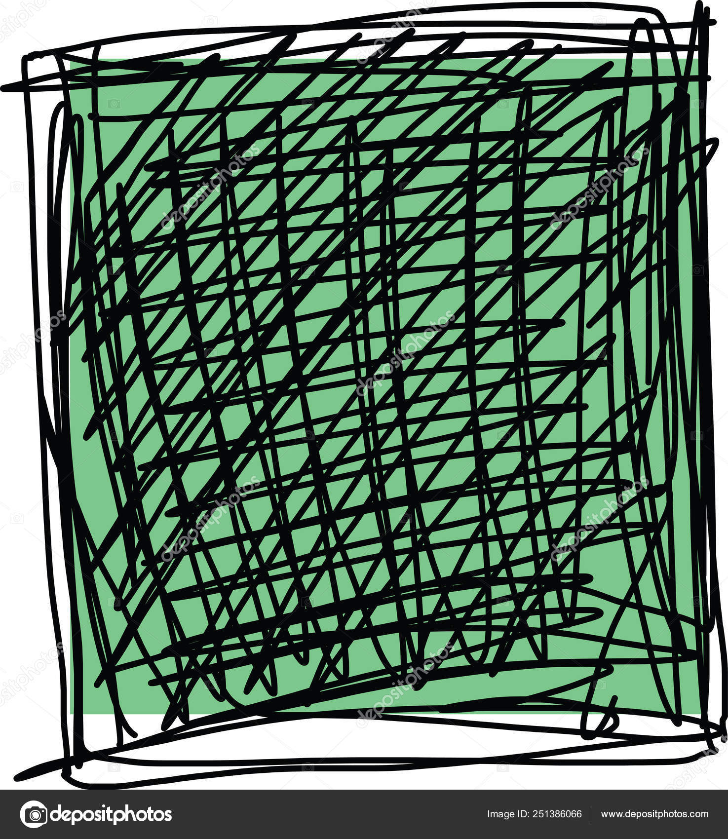 Bosquejo de cuadrado Vector de stock por ©aroas 251386066