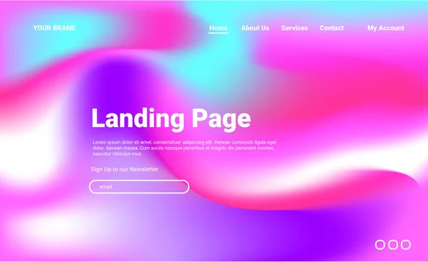 10,393,520 Website landing page Vector Images | Depositphotos