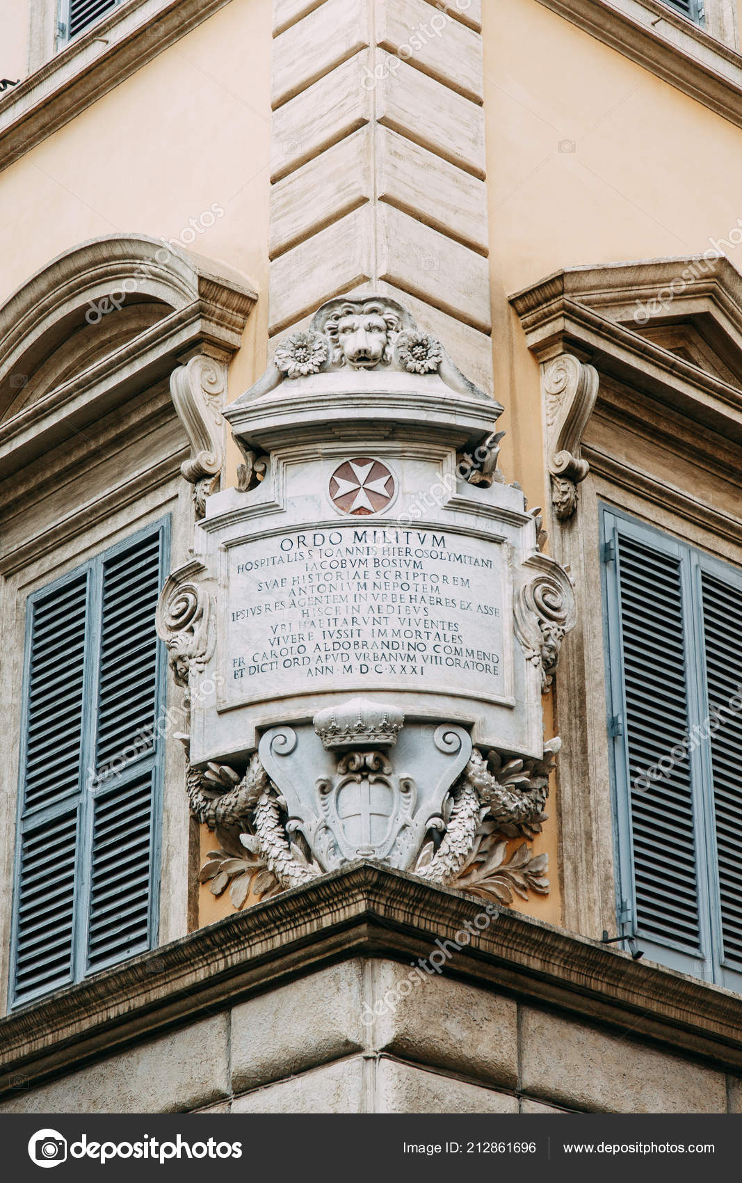 Architecture Rome Italian Style Stucco Sights Old Town Tourist Places ...