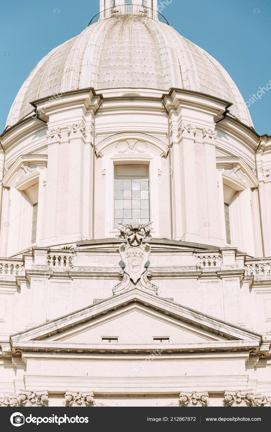 Architecture Rome Italian Style Stucco Sights Old Town Tourist Places ...