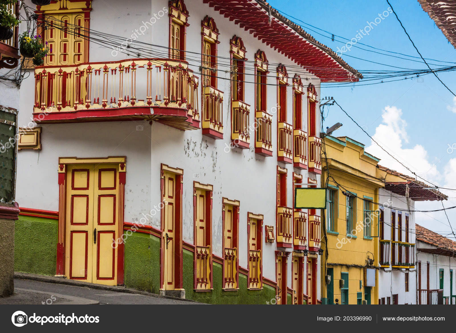Salamina Caldas Colombia — Stock Photo © STYLEPICS #203396990