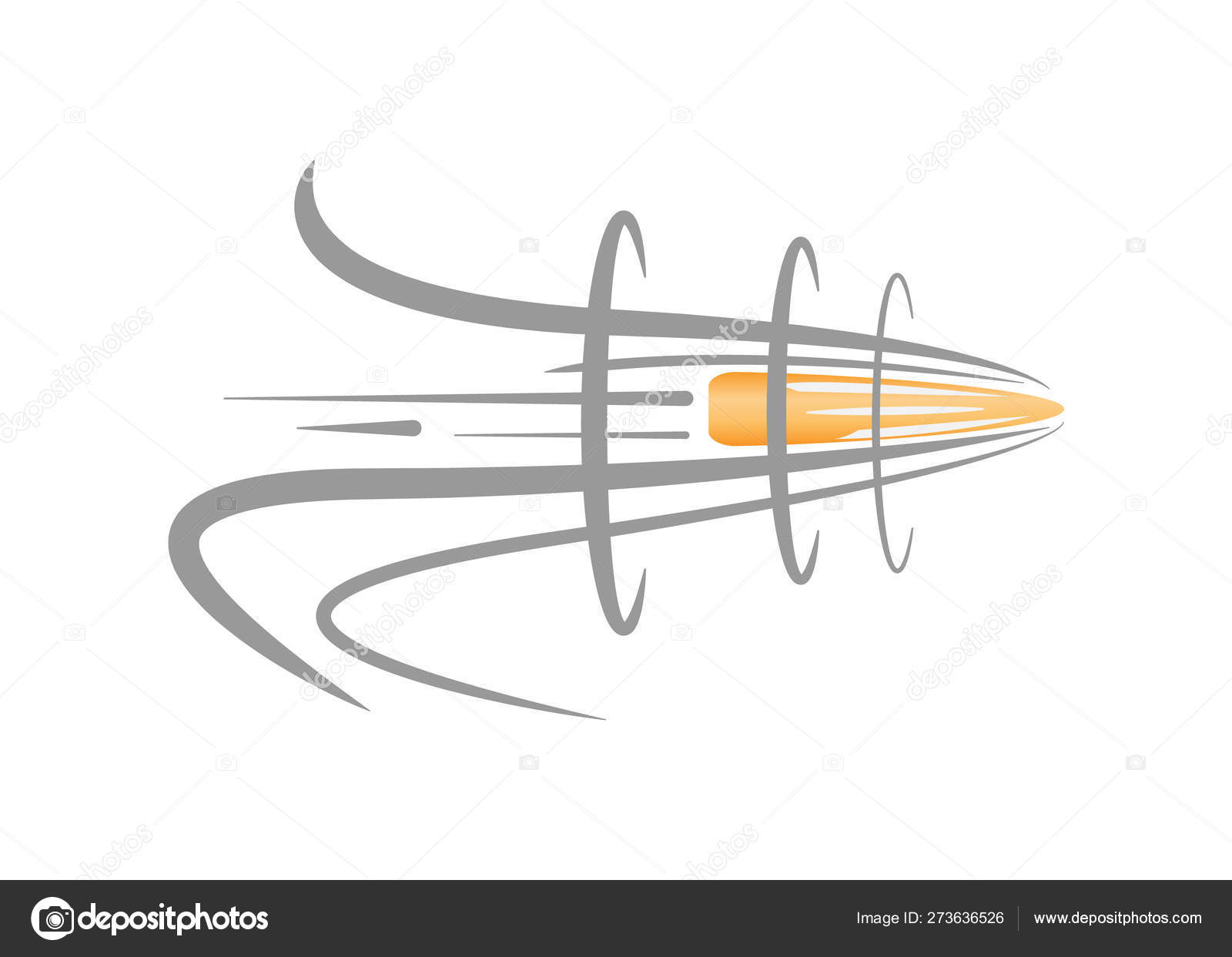 Bullet Flying Through Air Clip Art