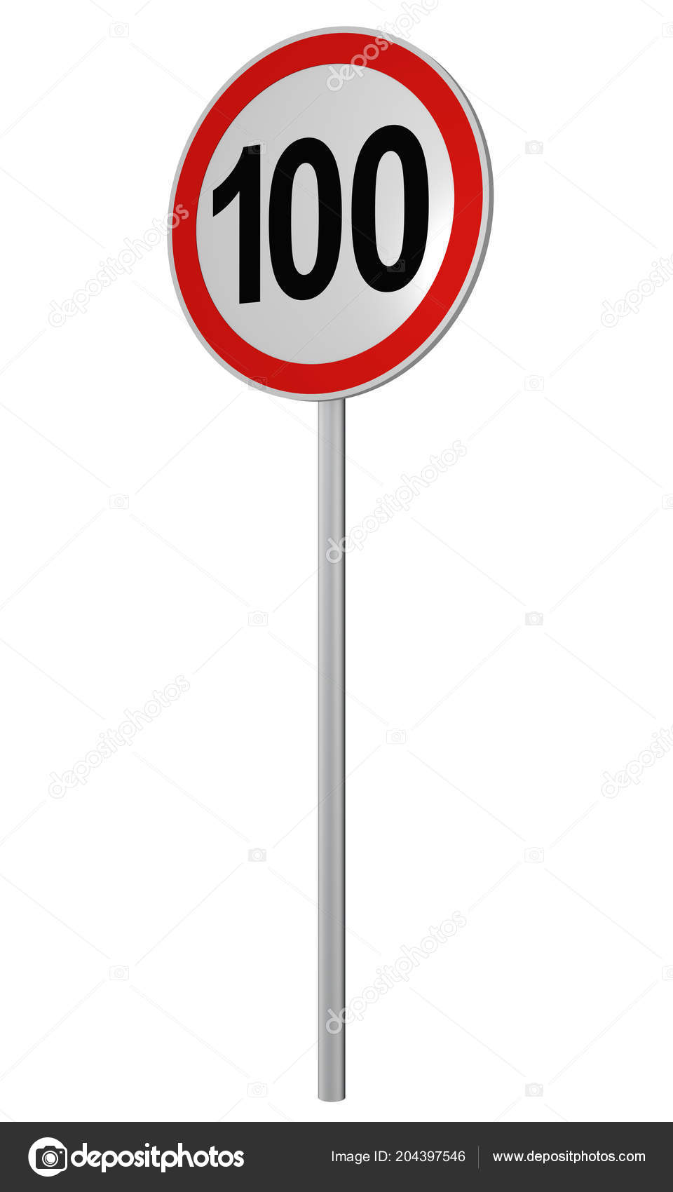 German Speed Limit Signs