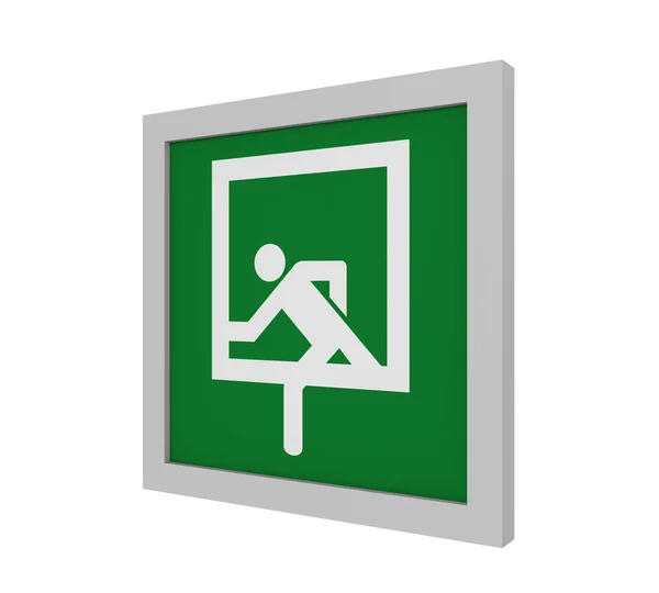 Emergency exit pictogram Stock Photos, Royalty Free Emergency exit ...