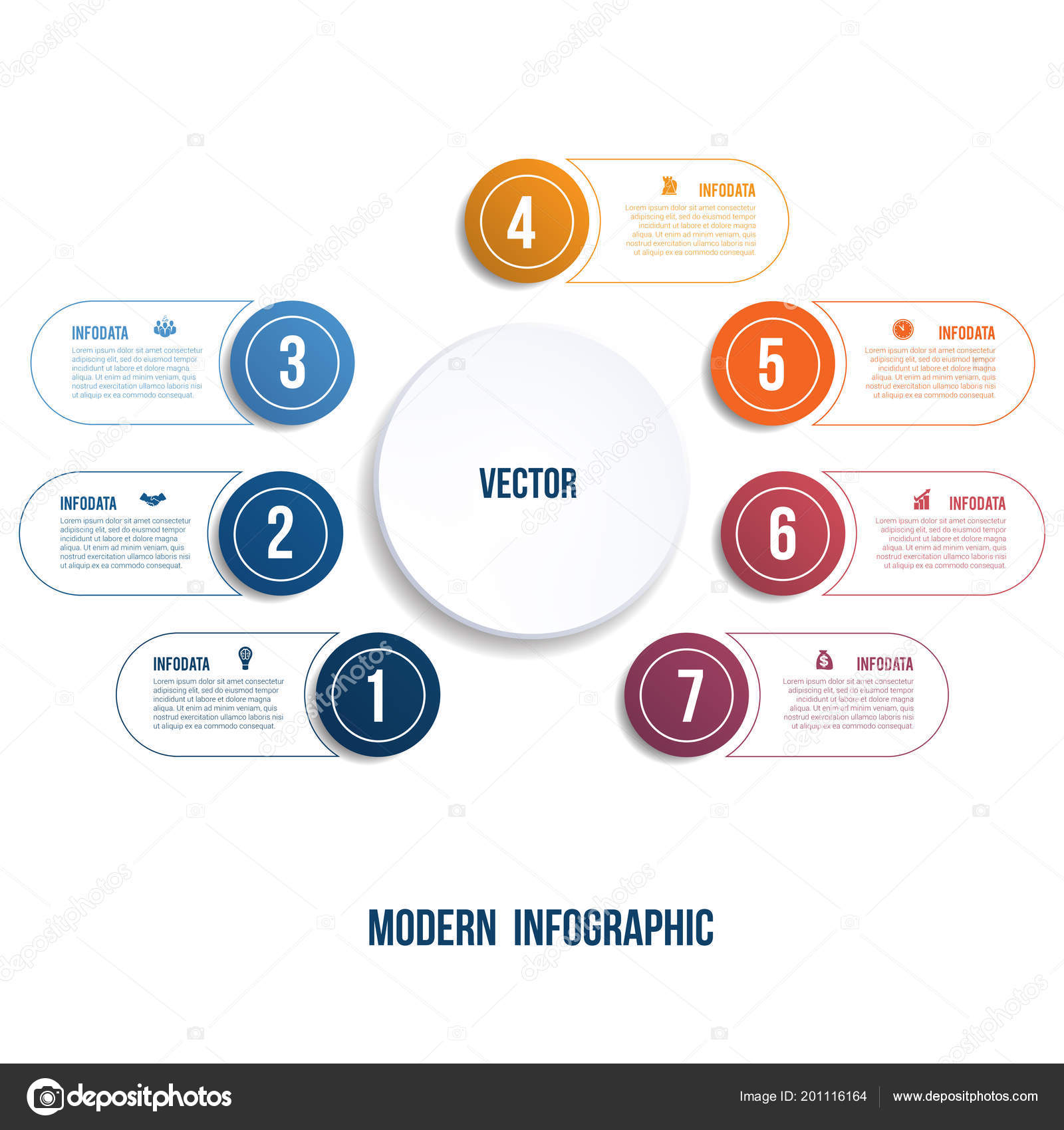 Infographic table template powerpoint free - kerybeyond