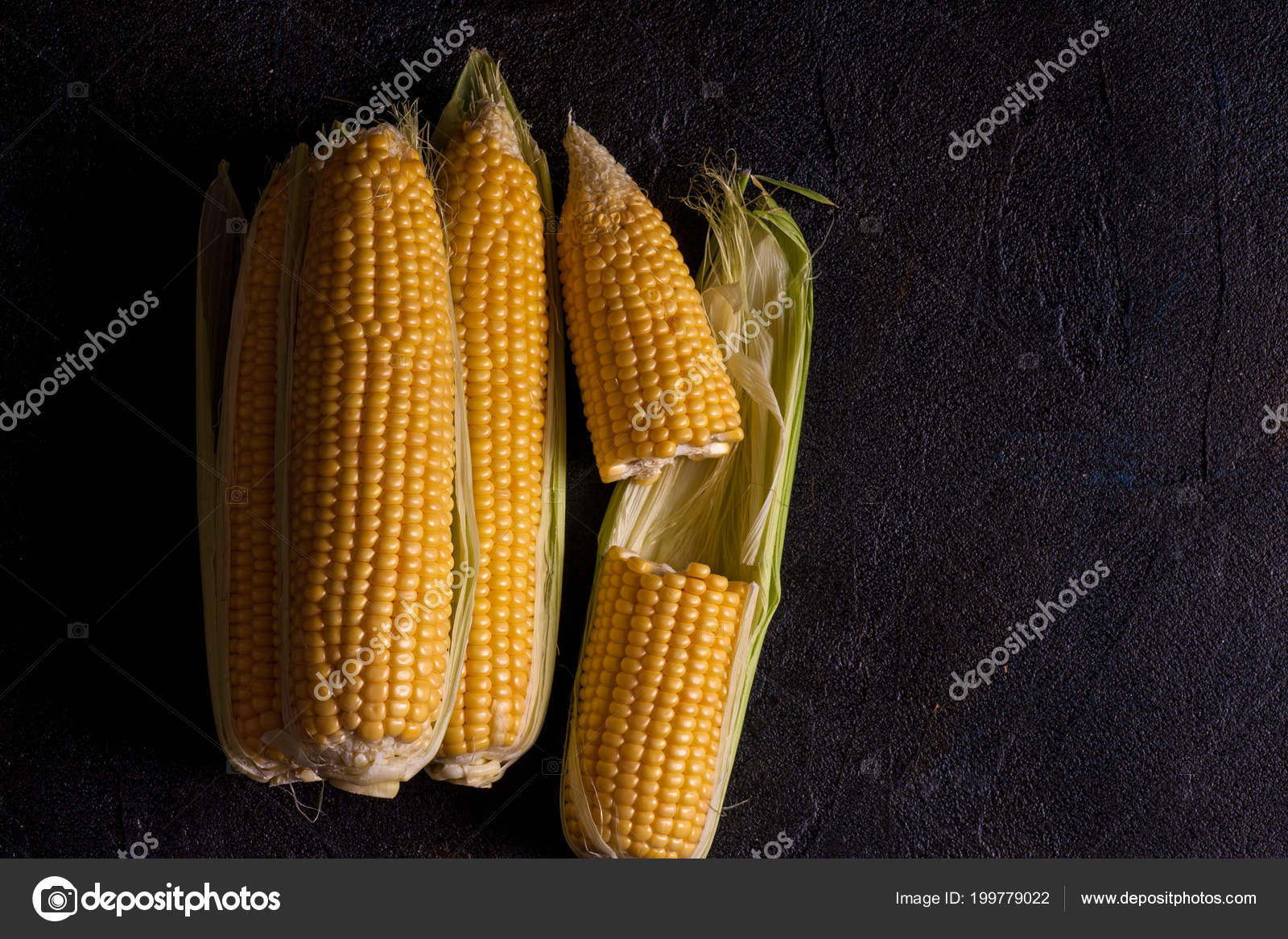 Sweet Maize Dark Vintage Background Stock Photo by ©igorartmd 199779022