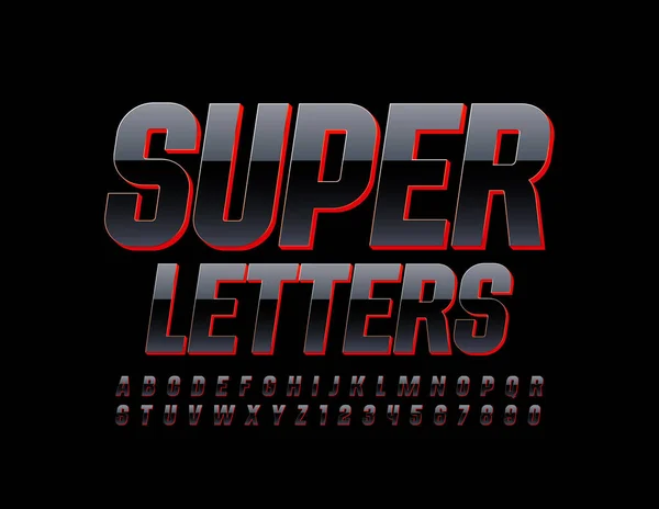 Red alphabet letters Vector Art Stock Images | Depositphotos