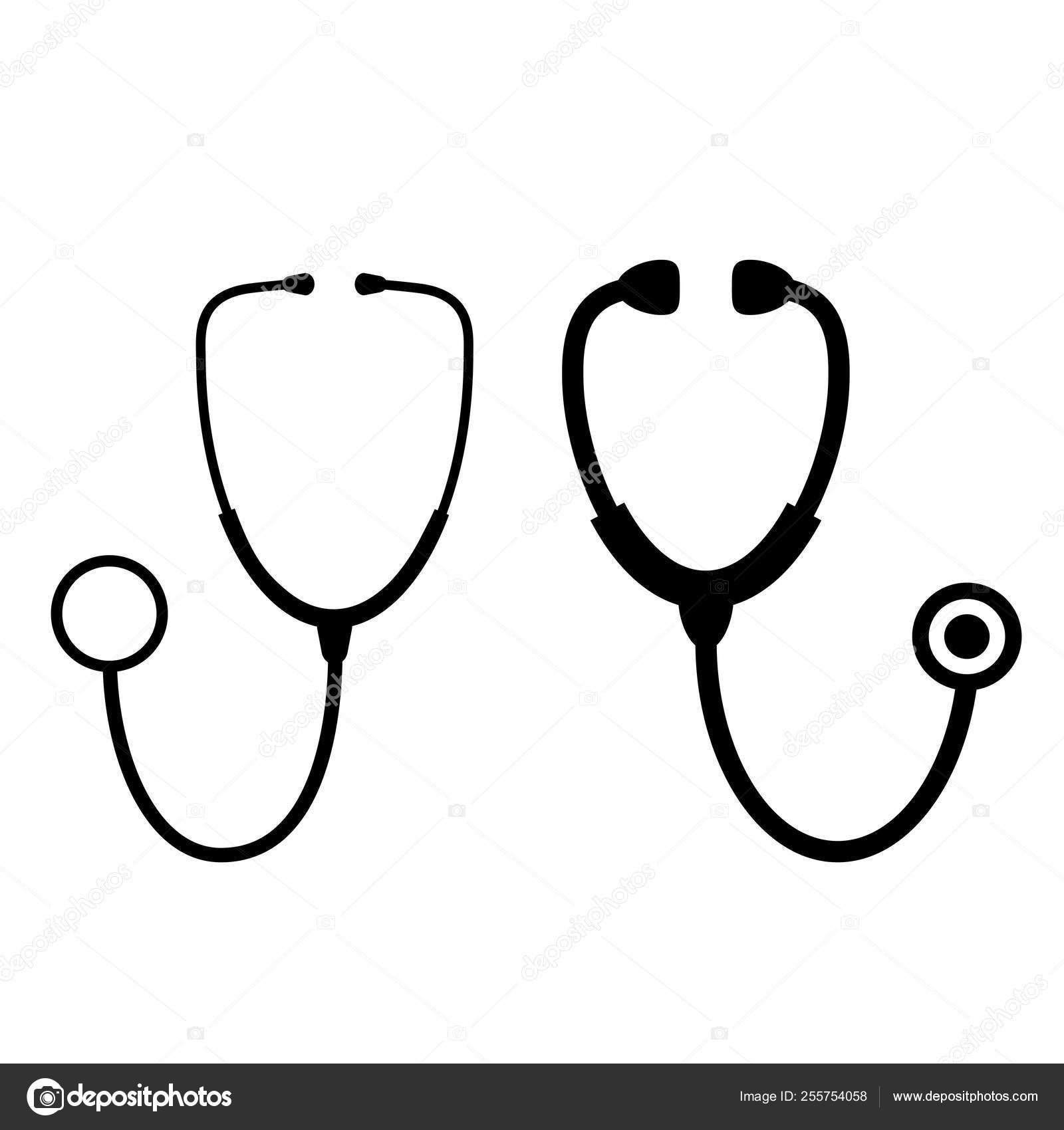Stethoscope vector icon Stock Vector Image by ©Arcady #255754058