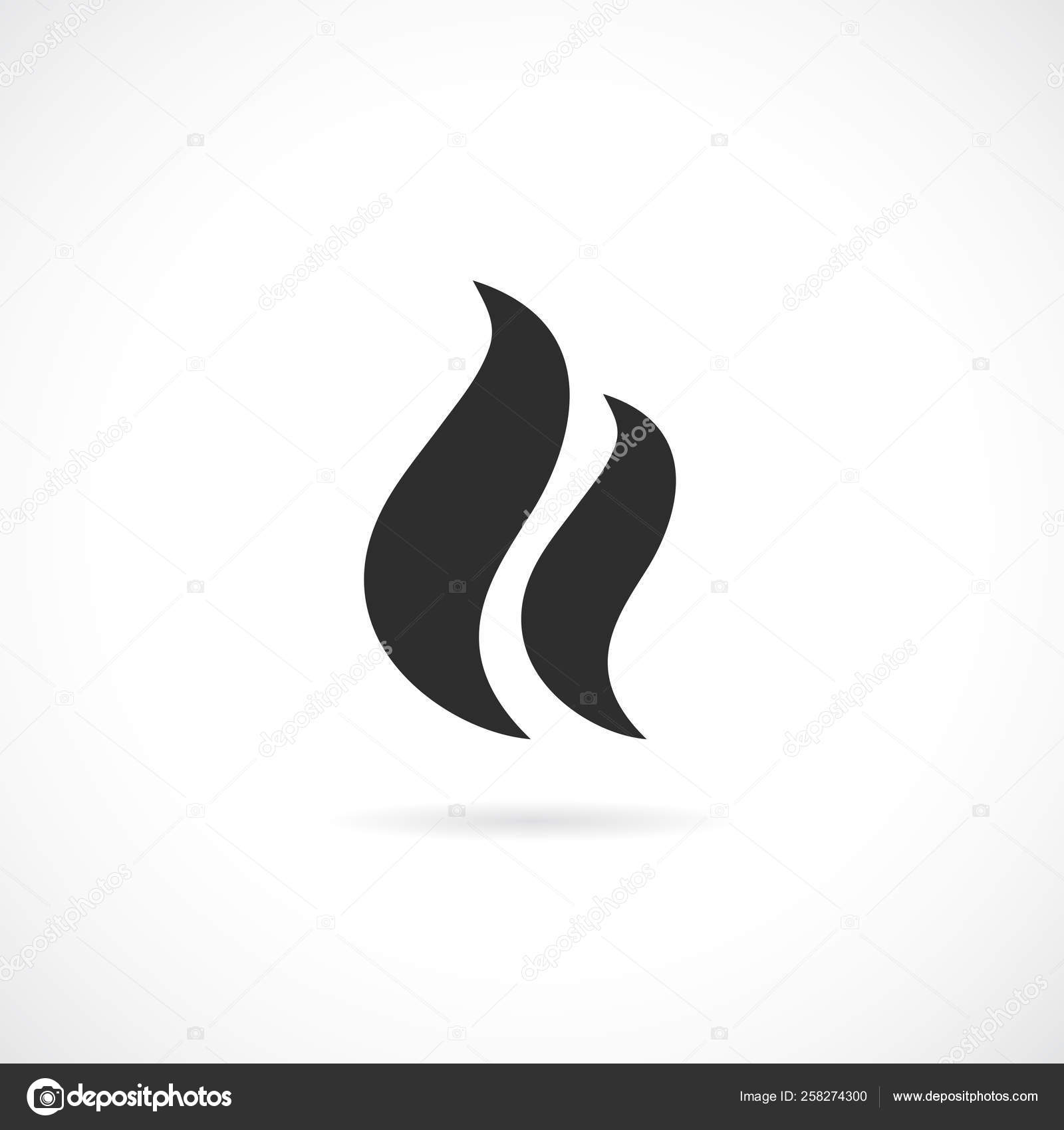 Símbolo vector humo Vector de stock #258274300 de ©Arcady