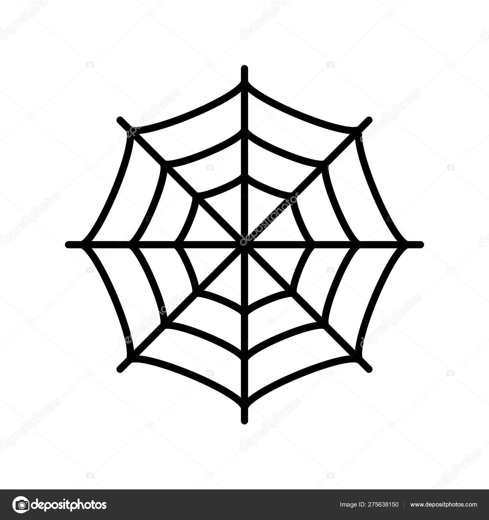 Icône de vecteur de toile d'araignée Stock Vector by ©Arcady 275638150