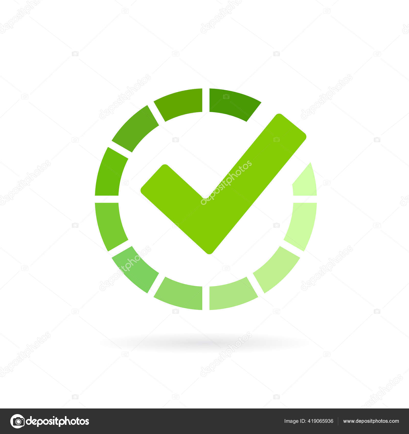 Load Completed Progress Bar Icon Stock Vector Image by ©Arcady #419065936