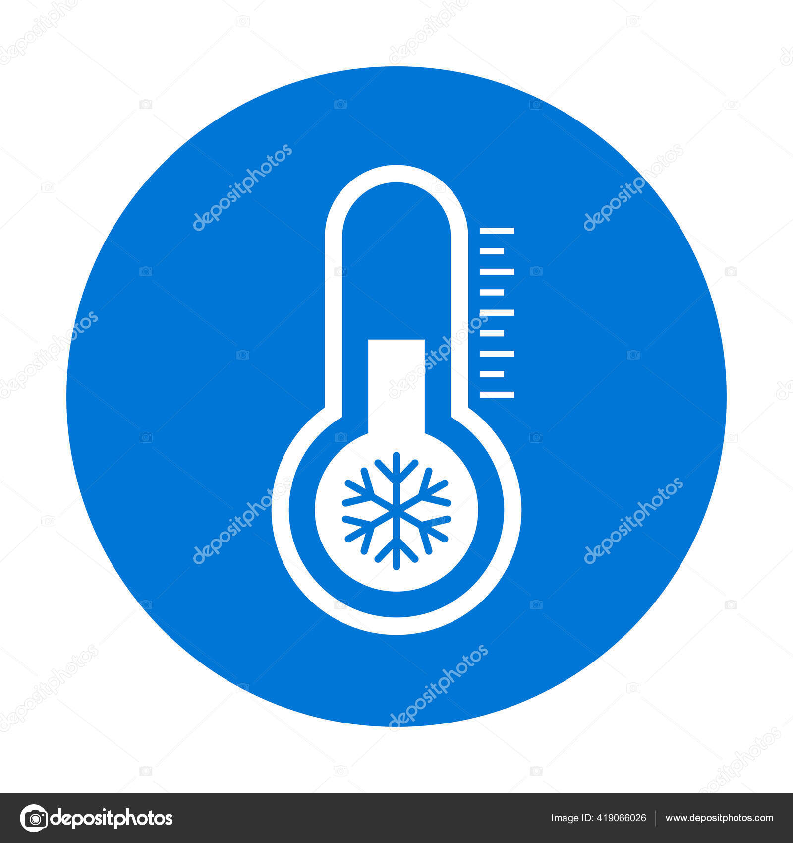 Cold Vector Pictogram White Background Stock Vector Image by ©Arcady ...