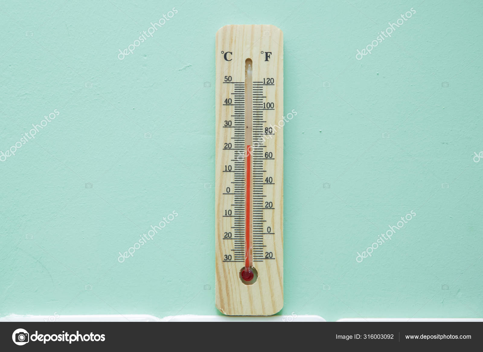 Temperature Thermometer Blank