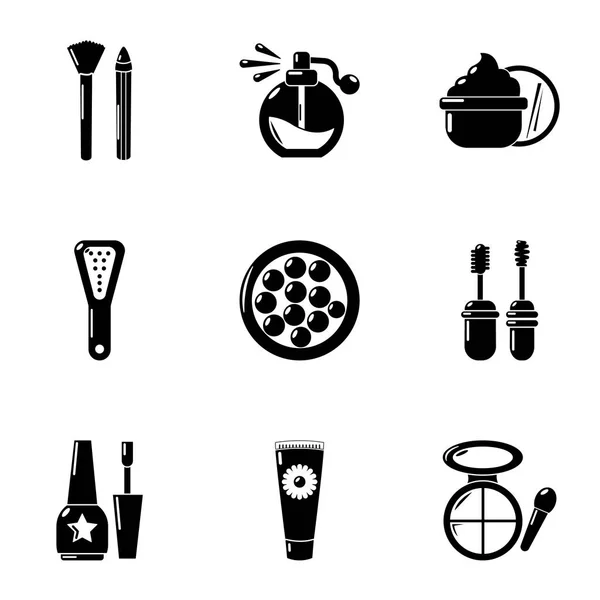 Vector isolated cosmetology icons set — Stock Vector © greyj #34993213