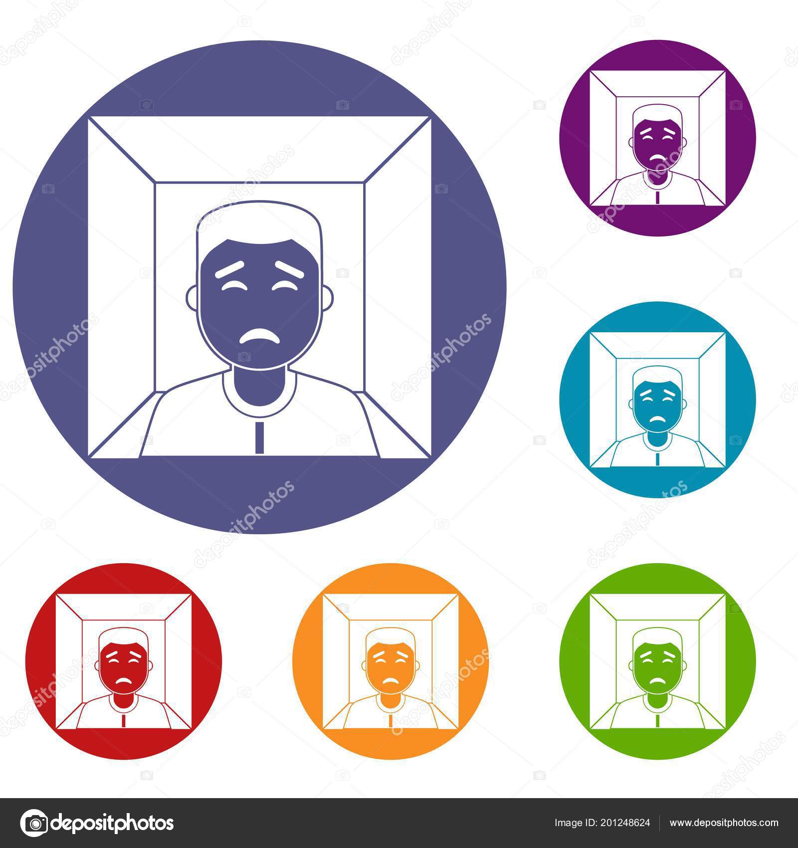 Man icons set Stock Vector by ©ylivdesign 201248624